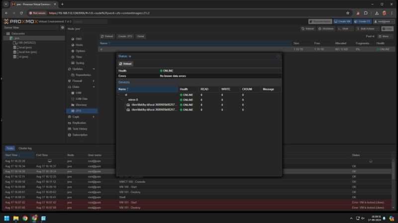 Mohan Vanjare on LinkedIn: #proxmox #zfs #virtualization # ... Mohan Vanjare on LinkedIn: #proxmox #zfs #virtualization # ...