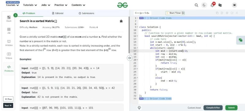 Mahak Agarwal on LinkedIn: #problemsolving #algorithms #gfg160 # ... Mahak Agarwal on LinkedIn: #problemsolving #algorithms #gfg160 # ...
