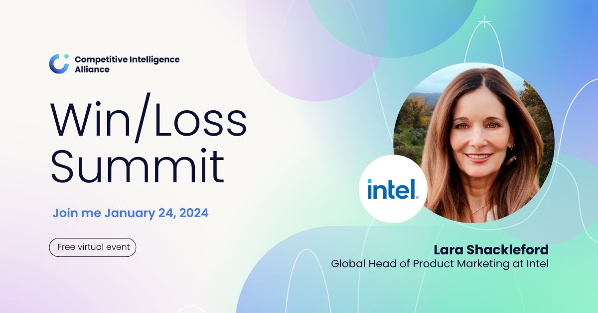 Lara Shackelford on LinkedIn: #winloss #competitiveintelligence #ai # ... Lara Shackelford on LinkedIn: #winloss #competitiveintelligence #ai # ...