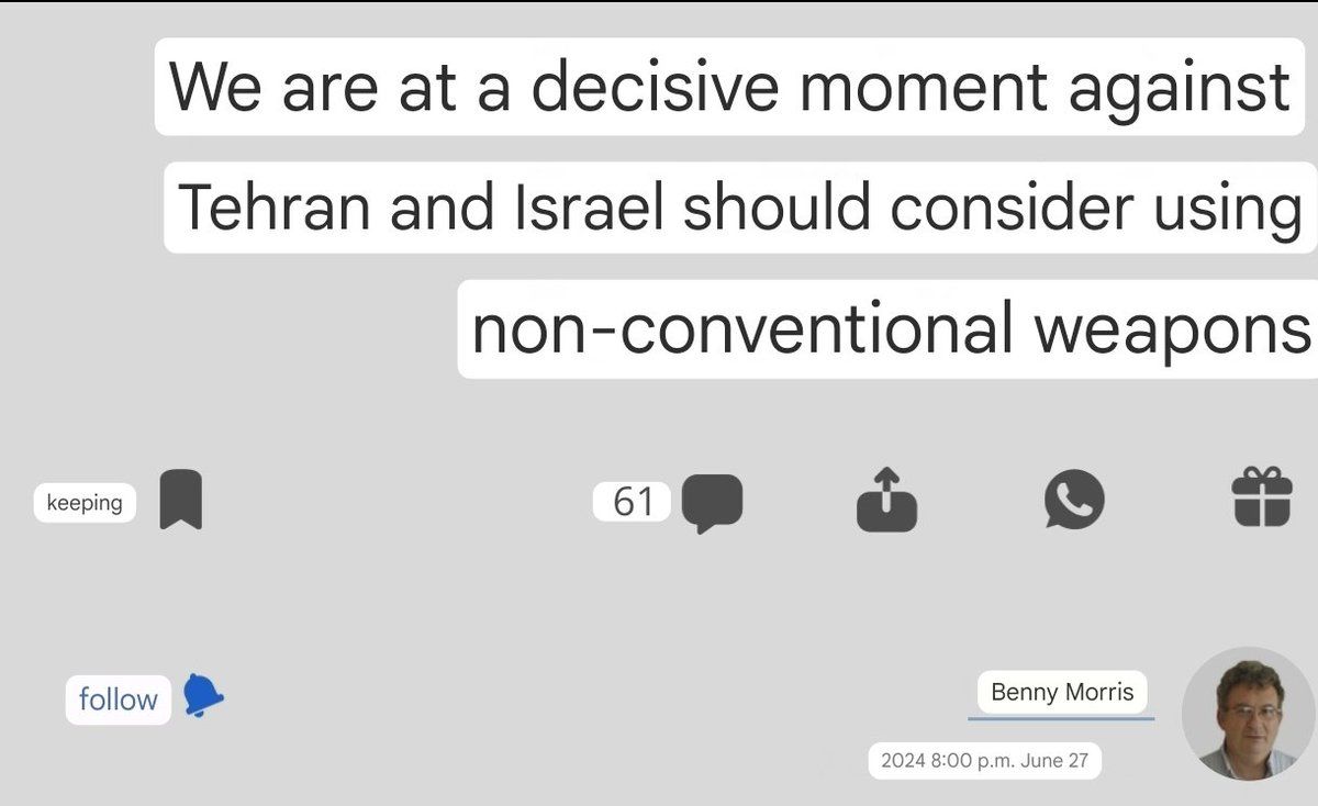 Mohammad Fadel on LinkedIn: Israeli historian Benny Morris, who's ... Mohammad Fadel on LinkedIn: Israeli historian Benny Morris, who's ...