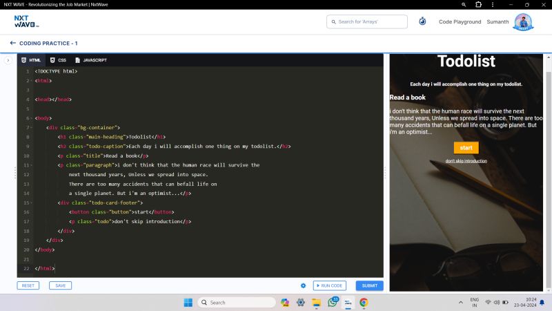 Sumanth Kothapalli on LinkedIn: #nxtwave #html #css #nxtwaveccbp # ... Sumanth Kothapalli on LinkedIn: #nxtwave #html #css #nxtwaveccbp # ...