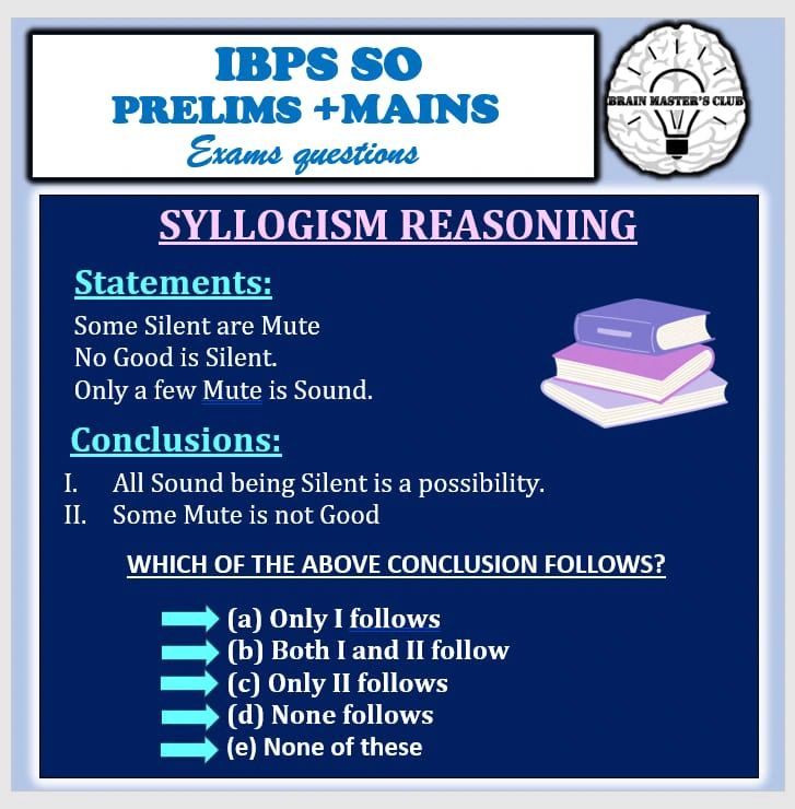 Syllogism challenge: deduce the correct conclusions | Sanjana Baidya ... Syllogism challenge: deduce the correct conclusions | Sanjana Baidya ...