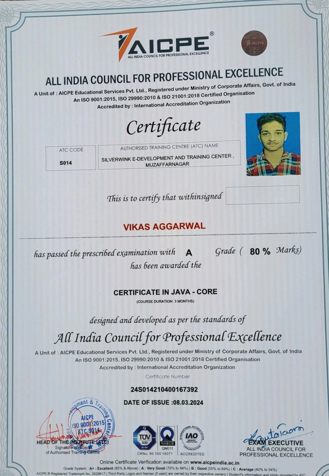 vikas Aggarwal on LinkedIn: #corejava #javaprogramming #certification # ... vikas Aggarwal on LinkedIn: #corejava #javaprogramming #certification # ...