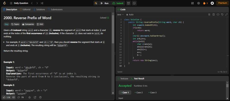 Krithika D H on LinkedIn: #30daycodingchallenge #leetcode #java Krithika D H on LinkedIn: #30daycodingchallenge #leetcode #java