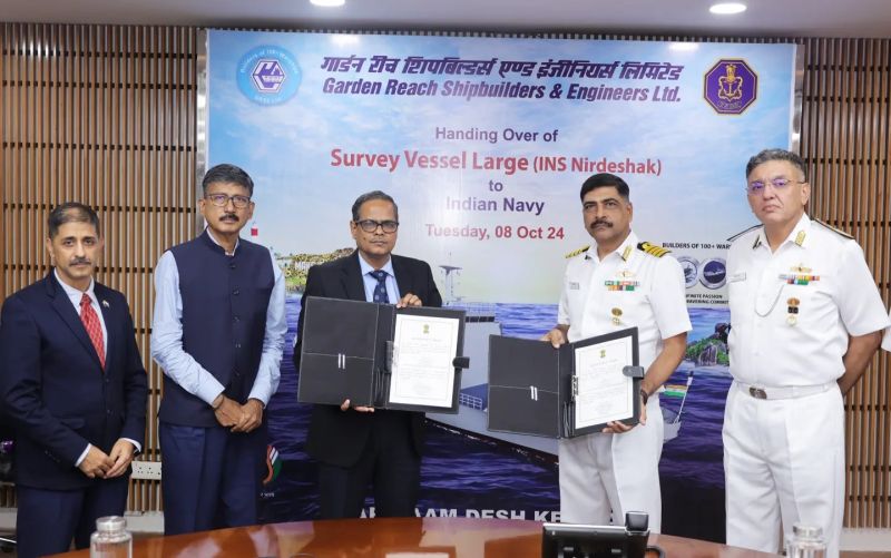 Garden Reach Shipbuilders & Engineers Ltd. on LinkedIn: GRSE delivers ... Garden Reach Shipbuilders & Engineers Ltd. on LinkedIn: GRSE delivers ...