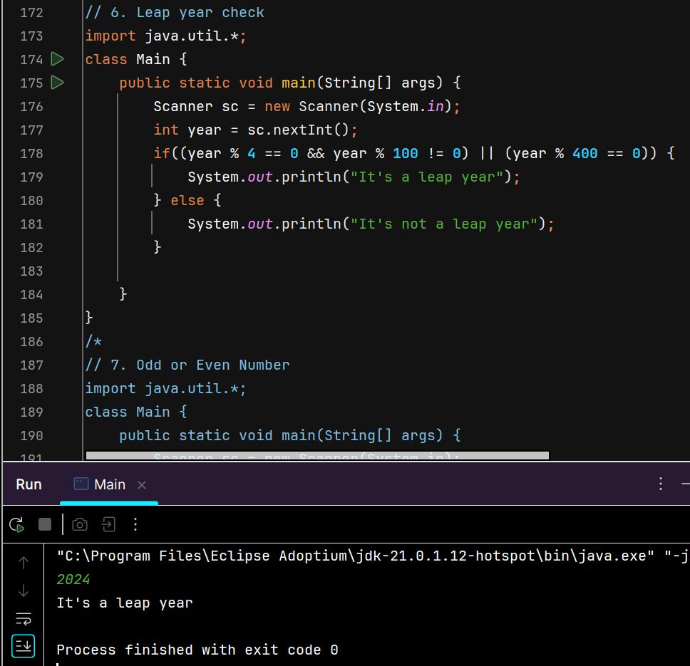 Vishnu sai satwik on LinkedIn: #coding #java Vishnu sai satwik on LinkedIn: #coding #java