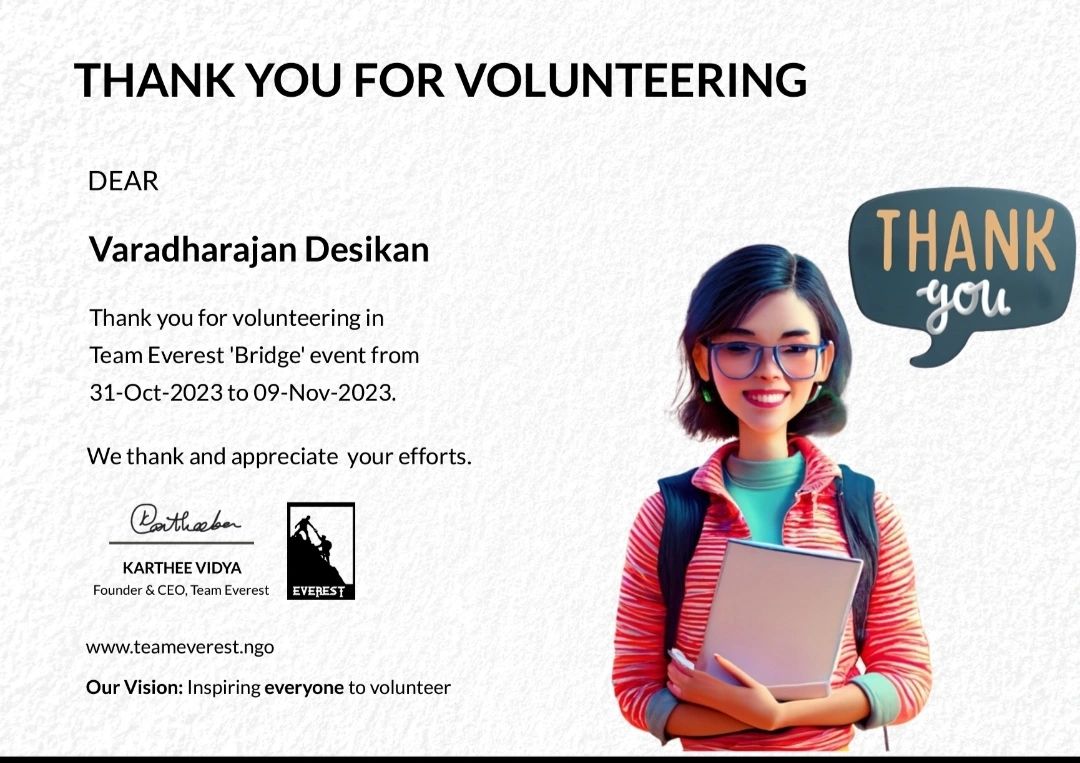 varadharajan desikan on LinkedIn: #team varadharajan desikan on LinkedIn: #team