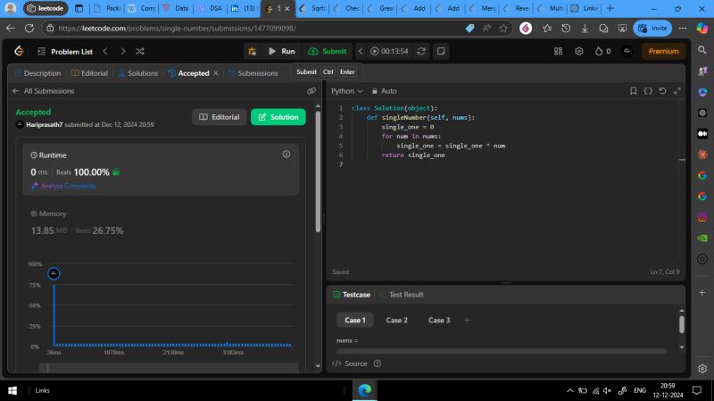 Hari Prasath on LinkedIn: #100daysofcode #codingjourney #leetcode Hari Prasath on LinkedIn: #100daysofcode #codingjourney #leetcode