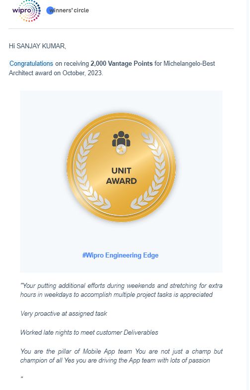 Sanjay Kumar posted on LinkedIn Sanjay Kumar posted on LinkedIn