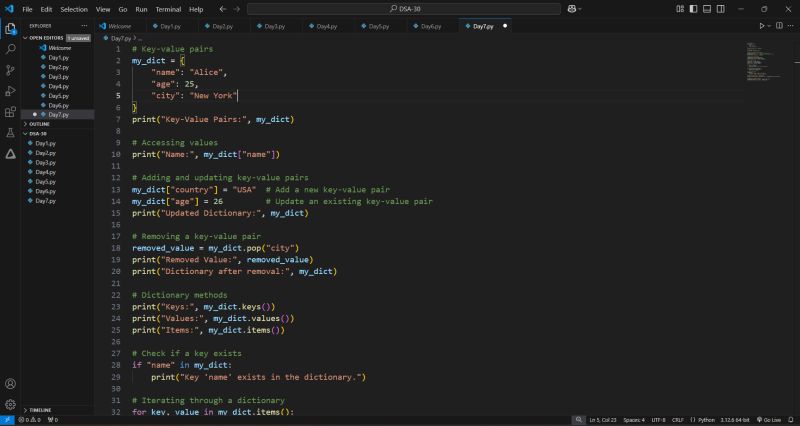#python #dsa #dictionaries #codingchallenge #learningjourney… | Reshma ... #python #dsa #dictionaries #codingchallenge #learningjourney… | Reshma ...