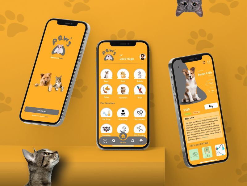 #figma #uidesign #illustrator #pets | Abhi ram #figma #uidesign #illustrator #pets | Abhi ram