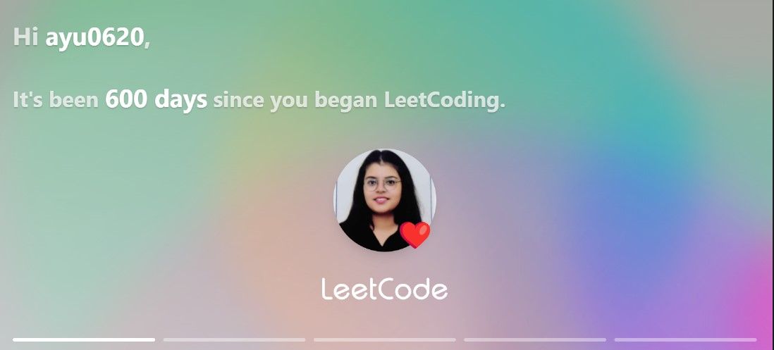 #leetcode #600daysofcode #codingjourney #developerlife #codeon | Ayushi ... #leetcode #600daysofcode #codingjourney #developerlife #codeon | Ayushi ...