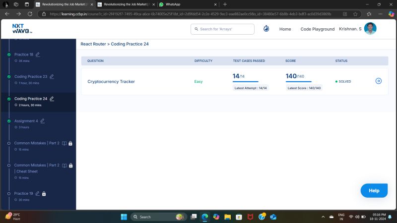 Krishnan Sivagnanam on LinkedIn: #day110 #reactjs ... Krishnan Sivagnanam on LinkedIn: #day110 #reactjs ...