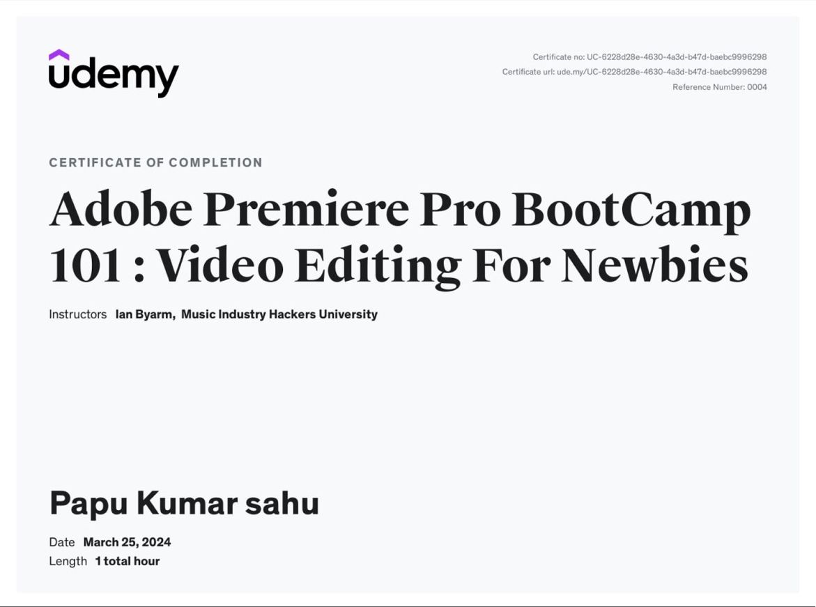PAPU KUMAR SAHU on LinkedIn: #videoediting #adobepremierepro #smallwins ... PAPU KUMAR SAHU on LinkedIn: #videoediting #adobepremierepro #smallwins ...