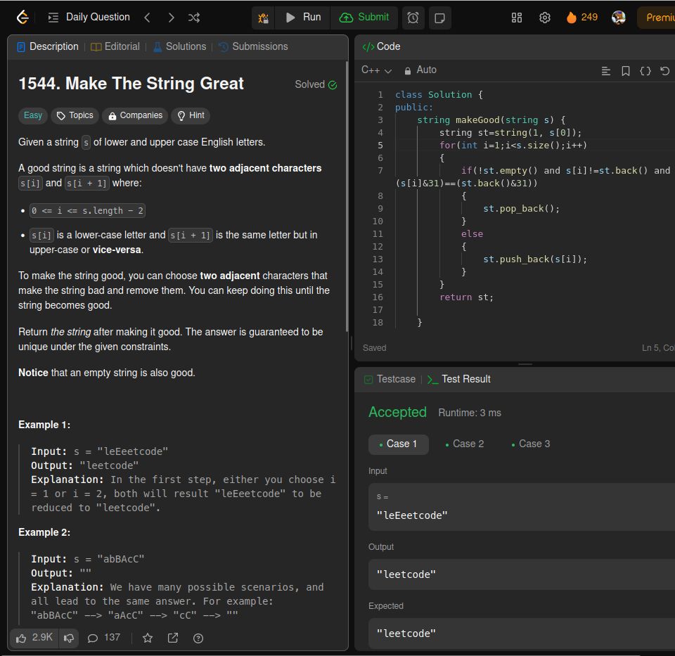 #leetcode #string | Ahmadul Hasan #leetcode #string | Ahmadul Hasan