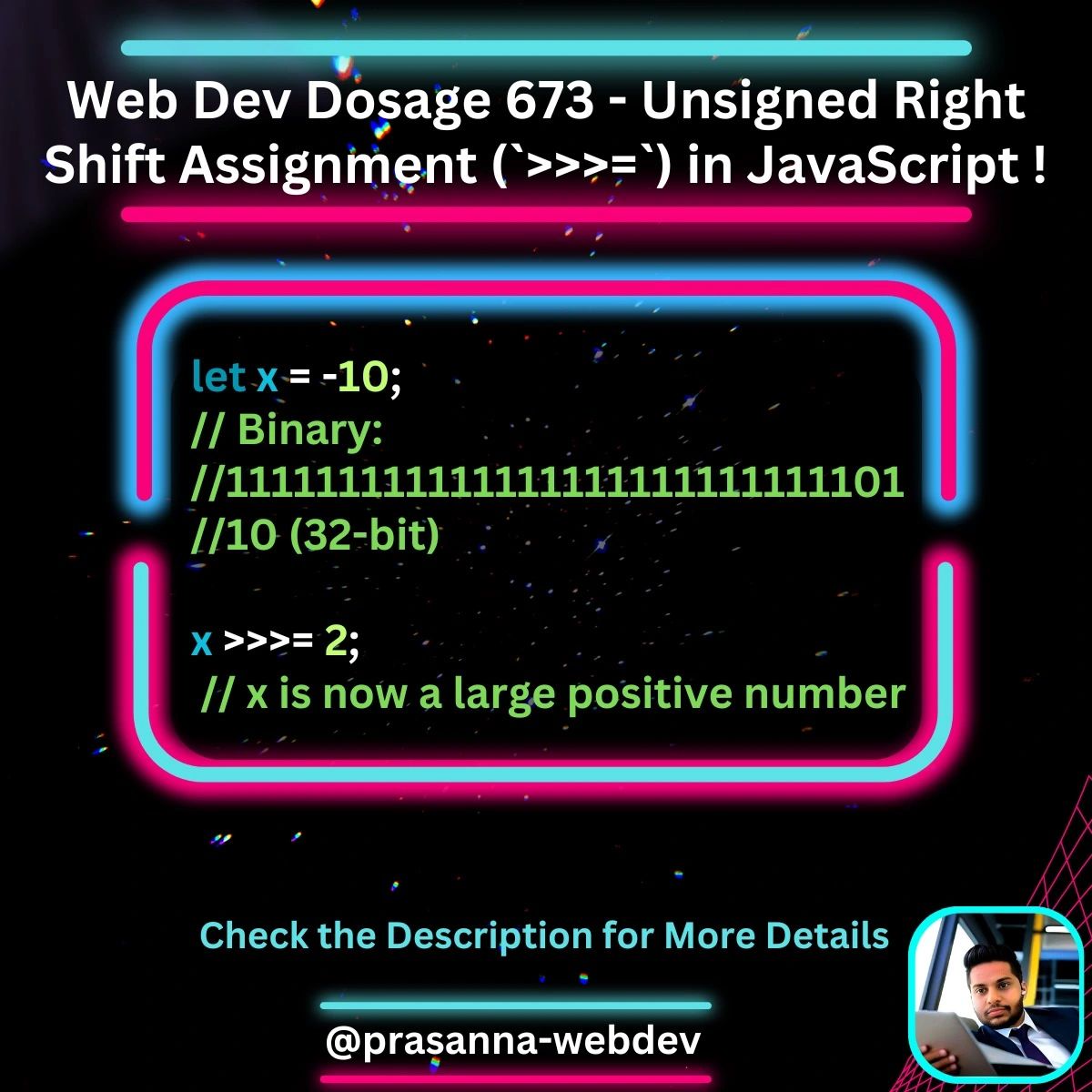 Prasanna D on LinkedIn: #webdevelopment #javascript #coding101 Prasanna D on LinkedIn: #webdevelopment #javascript #coding101