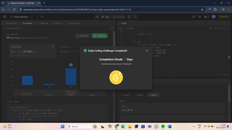 KOTHA SATYA PRANAY on LinkedIn: #problemsolving #leetcode #java # ... KOTHA SATYA PRANAY on LinkedIn: #problemsolving #leetcode #java # ...