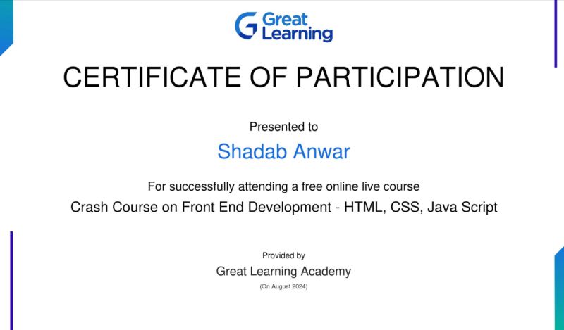 SHADAB ANWAR on LinkedIn: #webdevelopment #html #css #javascript # ... SHADAB ANWAR on LinkedIn: #webdevelopment #html #css #javascript # ...