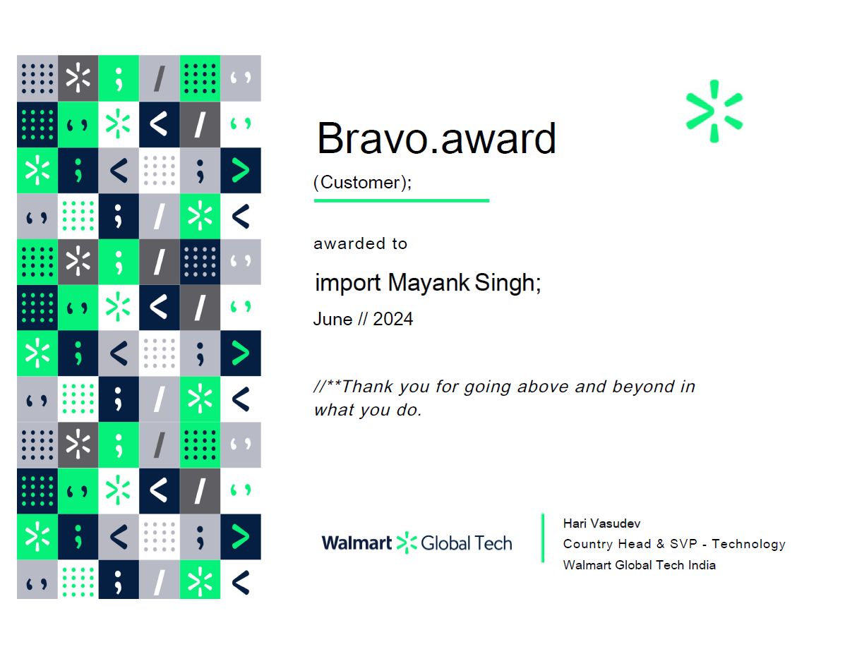 Mayank Singh on LinkedIn: #grateful #achievement #recognition #teamwork ... Mayank Singh on LinkedIn: #grateful #achievement #recognition #teamwork ...