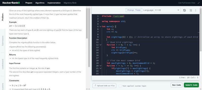 Ayush Kumar on LinkedIn: #30daysofhackerrank #hackerrank #dsa #array # ... Ayush Kumar on LinkedIn: #30daysofhackerrank #hackerrank #dsa #array # ...