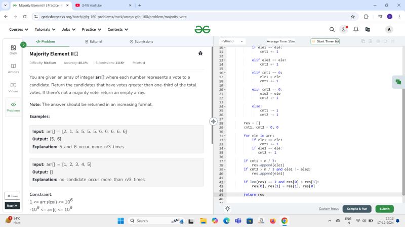 Aditi Sharma on LinkedIn: #gfg #gfgstreak2024 #dsa #problemsolving # ... Aditi Sharma on LinkedIn: #gfg #gfgstreak2024 #dsa #problemsolving # ...