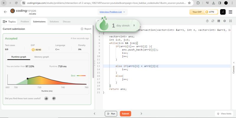 How findArrayIntersection solved two Sorted Arrays | Rahul Singh posted ... How findArrayIntersection solved two Sorted Arrays | Rahul Singh posted ...