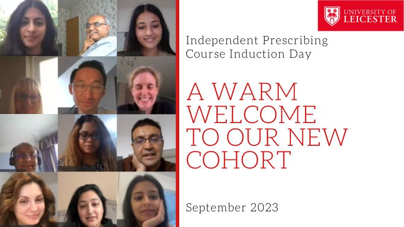 University of Leicester Pharmacist Independent Prescribing Course on ... University of Leicester Pharmacist Independent Prescribing Course on ...