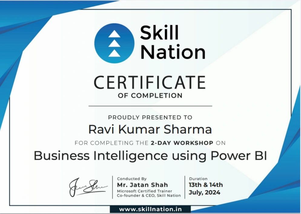 Ravi Kumar Sharma posted on LinkedIn Ravi Kumar Sharma posted on LinkedIn