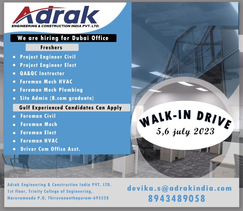 KAVYA MURALI on LinkedIn: #adrak #hiring #walkininterview # ... KAVYA MURALI on LinkedIn: #adrak #hiring #walkininterview # ...