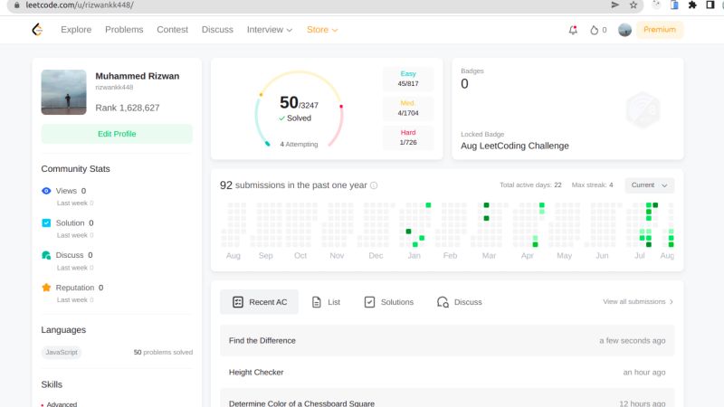 Muhammed Rizwan kk on LinkedIn: #leetcode #codingjourney # ... Muhammed Rizwan kk on LinkedIn: #leetcode #codingjourney # ...