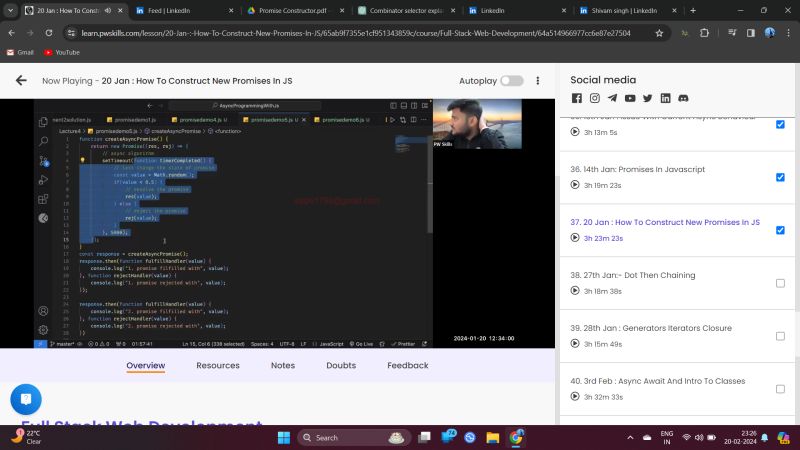 Learned about promises in JavaScript | Sairam Patra posted on the topic ... Learned about promises in JavaScript | Sairam Patra posted on the topic ...