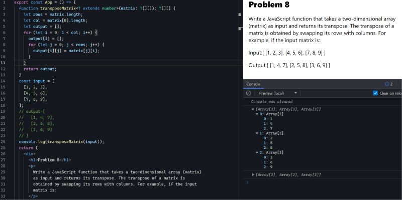 Lavin Kulal on LinkedIn: 8. Write a JavaScript function that takes a ... Lavin Kulal on LinkedIn: 8. Write a JavaScript function that takes a ...