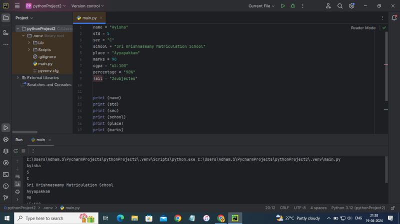 Adham .S on LinkedIn: #python #python #fresher #guru Adham .S on LinkedIn: #python #python #fresher #guru