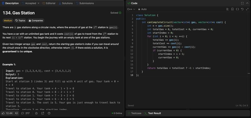 Geethika Kakarla on LinkedIn: #50daysofcode #gasstation #leetcode ... Geethika Kakarla on LinkedIn: #50daysofcode #gasstation #leetcode ...