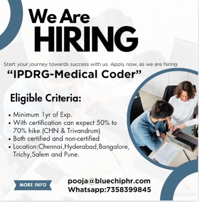 Pooja Shree on LinkedIn: #medicalcoding #medicalcoder #ipdrg # ... Pooja Shree on LinkedIn: #medicalcoding #medicalcoder #ipdrg # ...