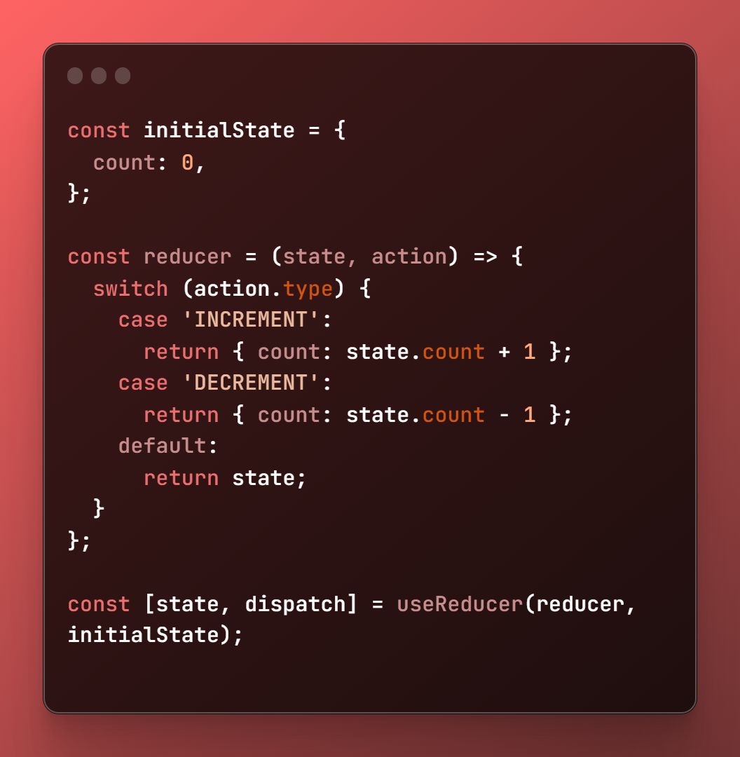 How useReducer simplifies state management | Avinash Sharma posted on ... How useReducer simplifies state management | Avinash Sharma posted on ...