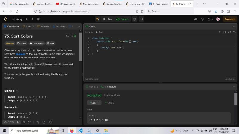 Mohin Khan on LinkedIn: #p4 #leetcode #dsa #problemsolving #java #coding Mohin Khan on LinkedIn: #p4 #leetcode #dsa #problemsolving #java #coding