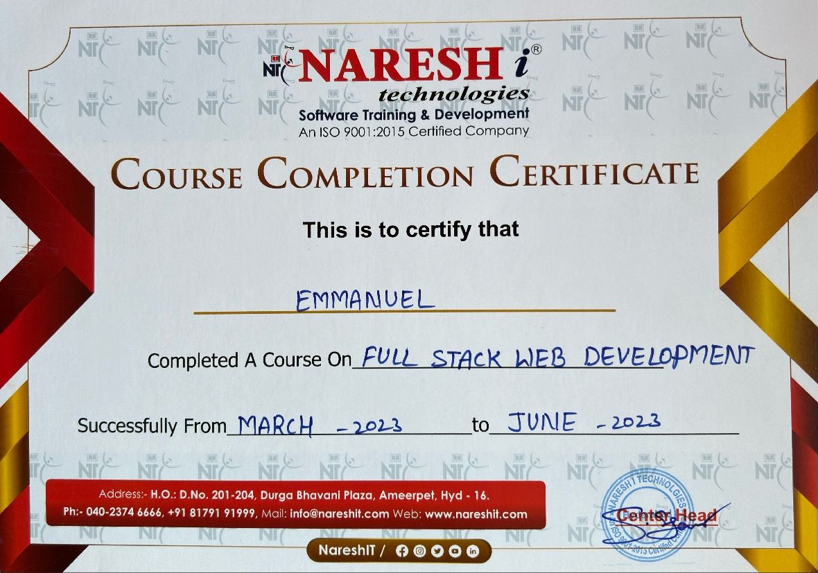Emmanuel Shashikanth on LinkedIn: #html #css #javascript #bootstrap # ... Emmanuel Shashikanth on LinkedIn: #html #css #javascript #bootstrap # ...