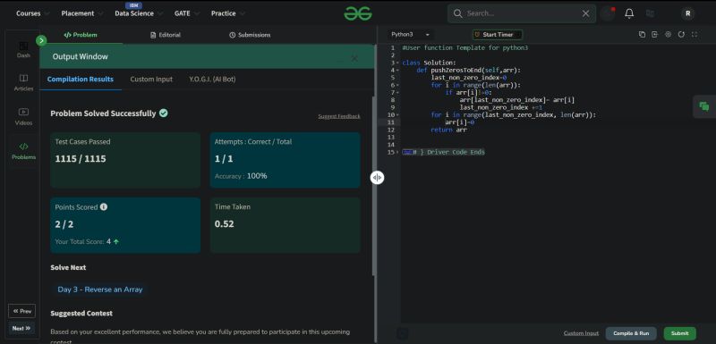 #dsa #geeksforgeeks #problemsolving #codingchallenge #java | Renesh Rohan #dsa #geeksforgeeks #problemsolving #codingchallenge #java | Renesh Rohan