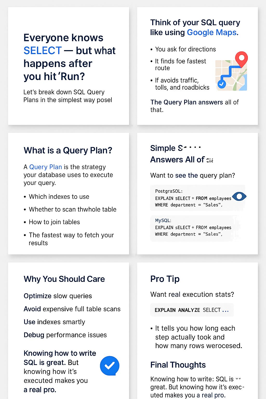 How to use Query Plans for SQL optimization | Prajwal Anand posted on ... How to use Query Plans for SQL optimization | Prajwal Anand posted on ...