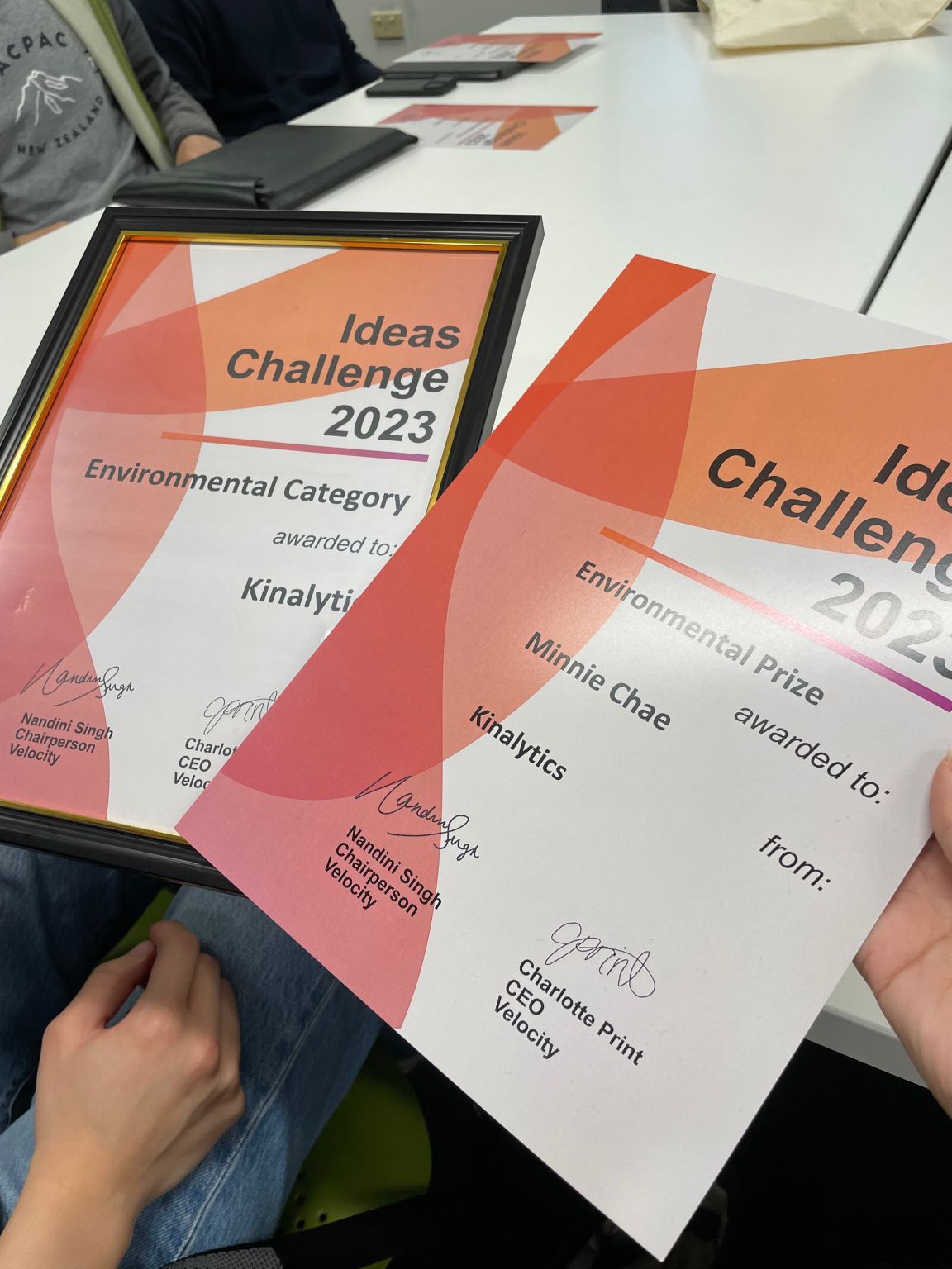 Minnie Chae on LinkedIn: My ENGGEN 303 team won the Ideas Challenge ... Minnie Chae on LinkedIn: My ENGGEN 303 team won the Ideas Challenge ...
