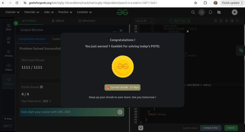 Rokkam Lavanya on LinkedIn: #codingchallenge #geeksforgeeks # ... Rokkam Lavanya on LinkedIn: #codingchallenge #geeksforgeeks # ...