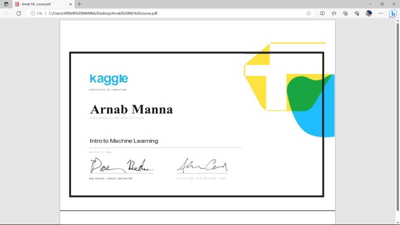 Arnab Manna on LinkedIn: #machinelearning #datascience Arnab Manna on LinkedIn: #machinelearning #datascience