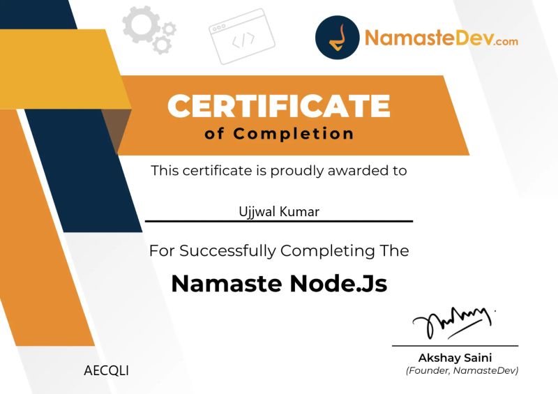 Ujjwal Kumar on LinkedIn: #nodejs #backenddevelopment #learningjourney ... Ujjwal Kumar on LinkedIn: #nodejs #backenddevelopment #learningjourney ...