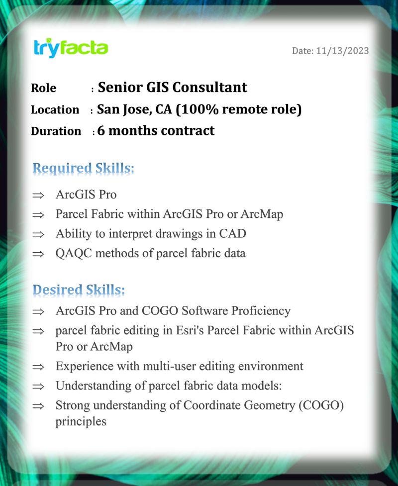 ShivaShankar G S on LinkedIn: #gis #arcgispro #arcmap #cad #qaqc #cogo ShivaShankar G S on LinkedIn: #gis #arcgispro #arcmap #cad #qaqc #cogo