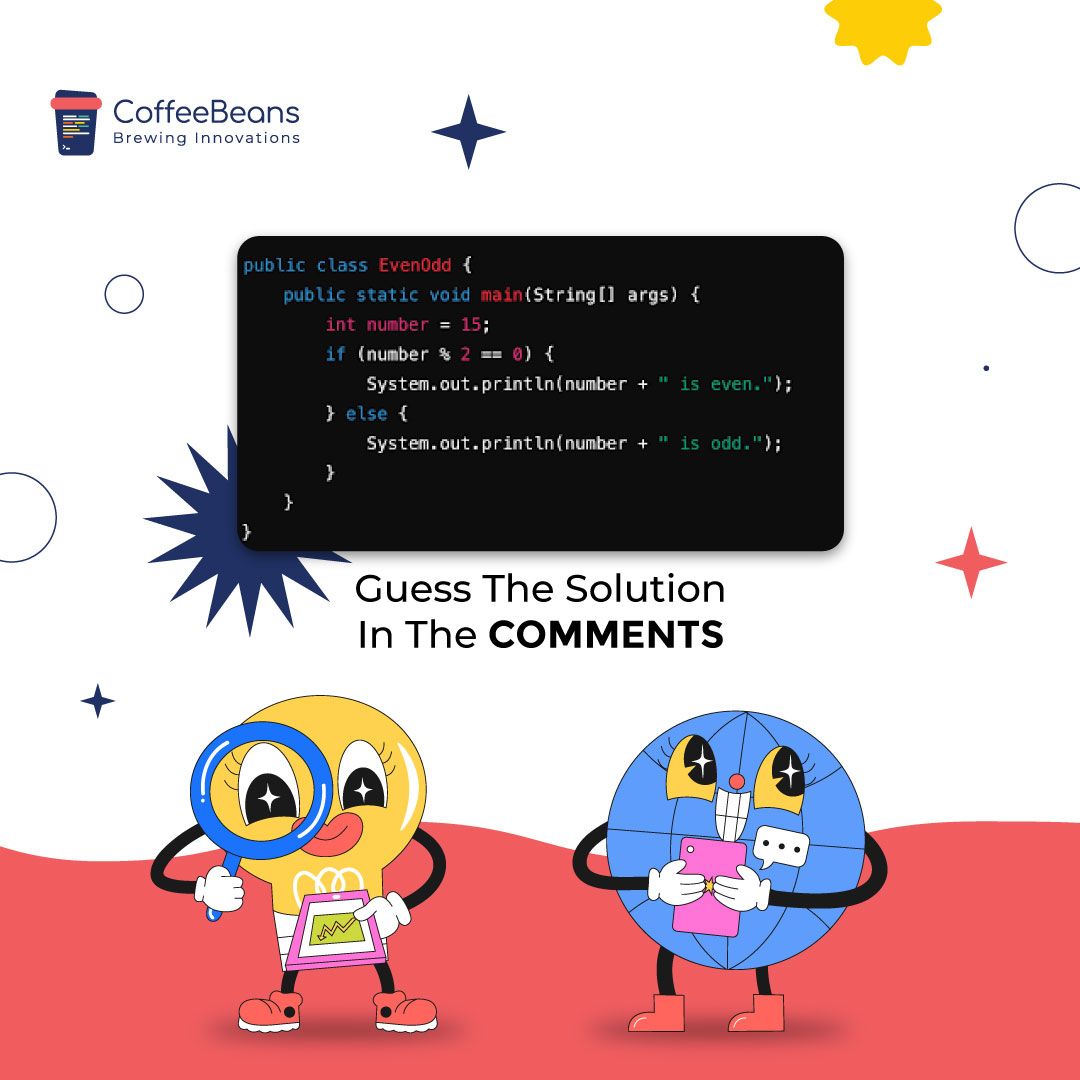 CoffeeBeans on LinkedIn: #codingchallenge #javaprogramming #techquiz # ... CoffeeBeans on LinkedIn: #codingchallenge #javaprogramming #techquiz # ...