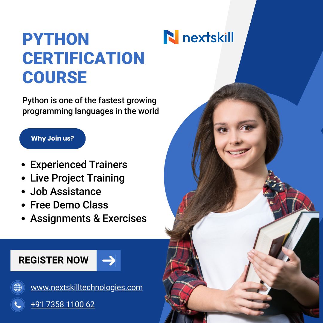 #pythoncertification #course #join #nextskilltechnologies # ... #pythoncertification #course #join #nextskilltechnologies # ...