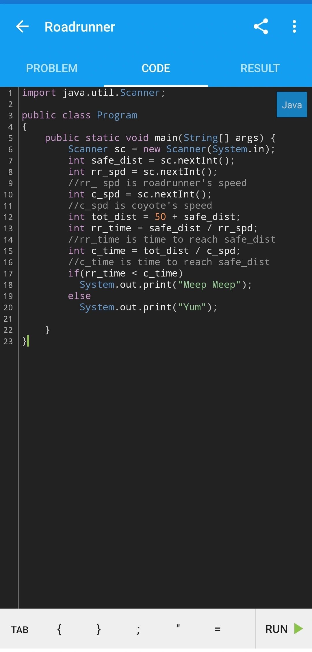 🚀 Race to Safety: A Coding Challenge with Coyote and Roadrunner 🚀 ... 🚀 Race to Safety: A Coding Challenge with Coyote and Roadrunner 🚀 ...