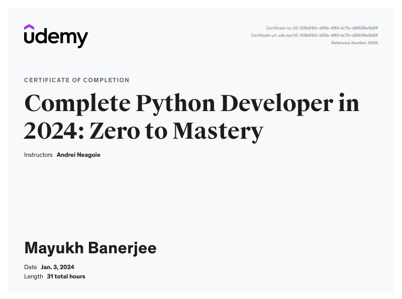 Mayukh Banerjee on LinkedIn: #python #programming #development # ... Mayukh Banerjee on LinkedIn: #python #programming #development # ...