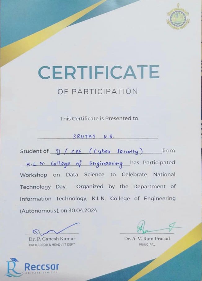 Sruthi K R on LinkedIn: #python #matplotlib #national #klnce Sruthi K R on LinkedIn: #python #matplotlib #national #klnce